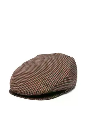 Prada Houndstooth Beret