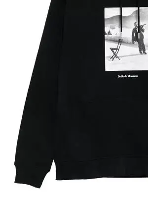 Drole De Monsieur Le Ice Skating Waiter Hoodie - Black