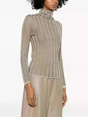 Fabiana Filippi Ribbed Roll-neck Sweater