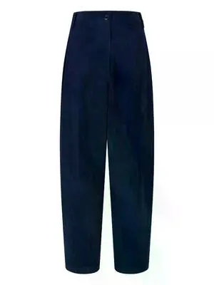 STUDIO TOMBOY Banded-corduroy Trousers - Blue