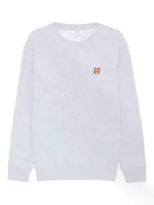 Maison Kitsuné Fox-motif Crew-neck Sweatshirt