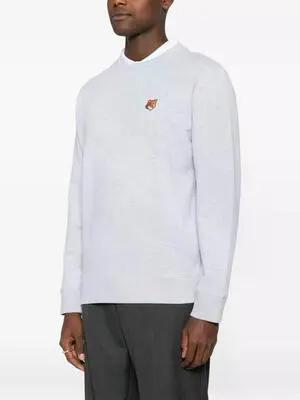 Maison Kitsuné Fox-motif Crew-neck Sweatshirt