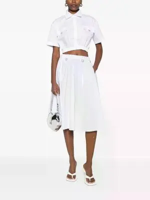 MEDEEA Cotton A-line Skirt