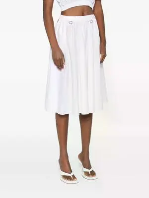 MEDEEA Cotton A-line Skirt