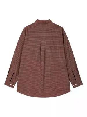 STUDIO TOMBOY Checked Shirt - Brown