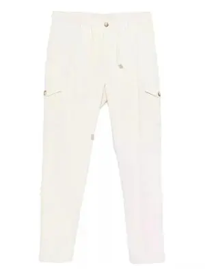 GRAN SASSO Drawstring-waist Cargo Pants - Neutrals