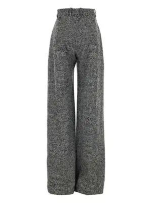 Ermanno Scervino Wool Blend Palazzo Trousers
