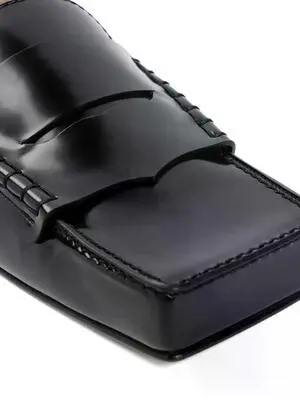 Jacquemus Leather Square-toe Loafers