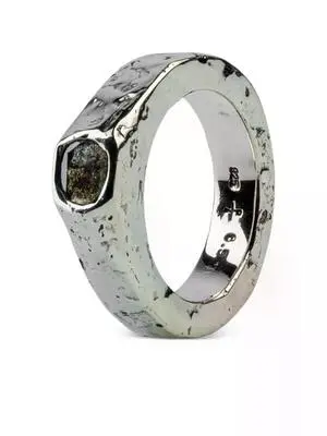 PARTS OF FOUR Sistema Diamond Ring - Silver