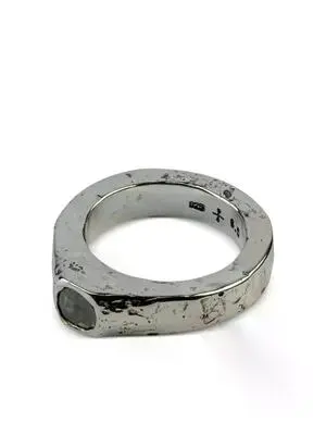 PARTS OF FOUR Sistema Diamond Ring - Silver