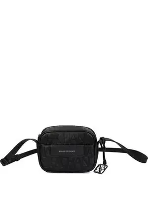 Armani Exchange Embossed Satchel Bag