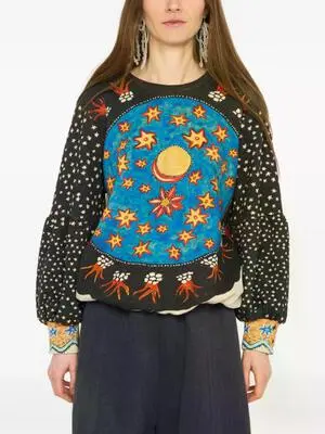 ANNTIAN Celestial-print Pullover