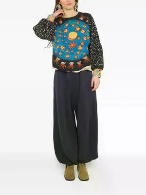 ANNTIAN Celestial-print Pullover