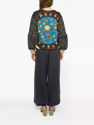 ANNTIAN Celestial-print Pullover