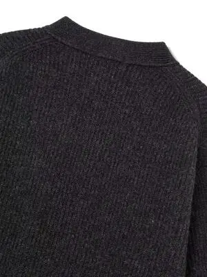 STUDIO TOMBOY Ribbed-knit Cardigan - Grey