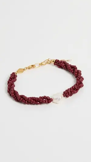 Anni Lu Rodeo Bracelet - Deep Burgundy
