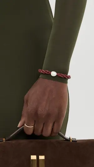 Anni Lu Rodeo Bracelet - Deep Burgundy