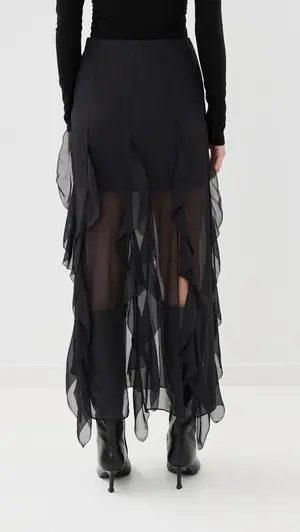 Veronica Beard Ava Silk Skirt