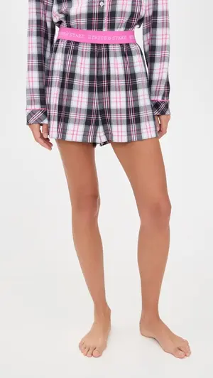 STRIPE & STARE Ecovero Pajama Shorts