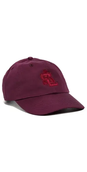 STATE & LAKE Logo Cap - Burgundy