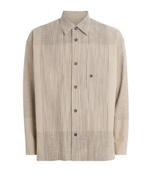 Issey Miyake Kasuri Patchwork Shirt