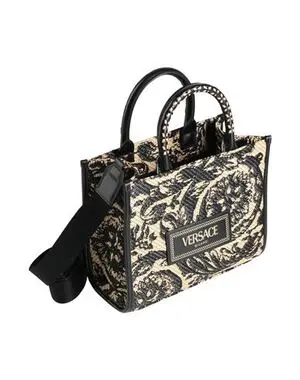Versace Shopper Bag With Floral Print
