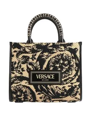 Versace Shopper Bag With Floral Print