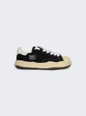 Mihara Yasuhiro Blakey Low Top Vintage Sneakers - Black