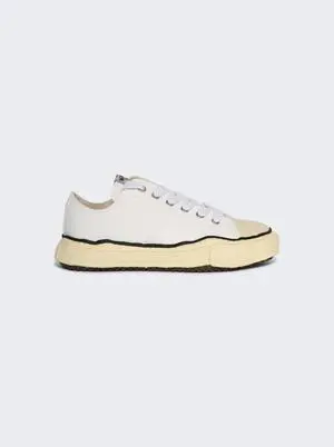 Mihara Yasuhiro Peterson Og Sole Canvas Low-top Sneakers - White