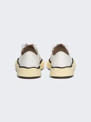 Mihara Yasuhiro Peterson Og Sole Canvas Low-top Sneakers - White