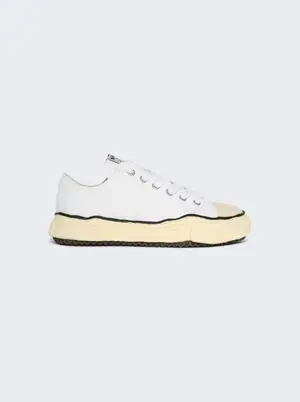 Mihara Yasuhiro Peterson Og Sole Canvas Low-top Sneakers - White