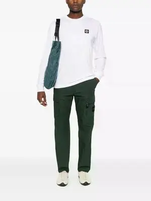 Stone Island Logo-patch Cargo Trousers