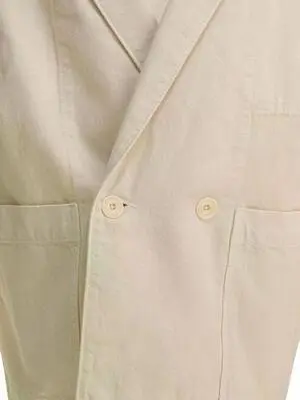 LEMAIRE Double-breasted Blazer - Neutrals