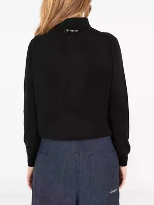 SOCIETE ANONYME Buttoned Polo-collar Sweater