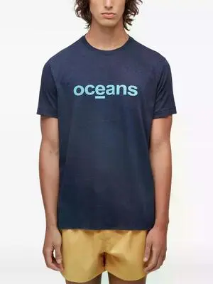 OSKLEN Graphic-print T-shirt - Blue