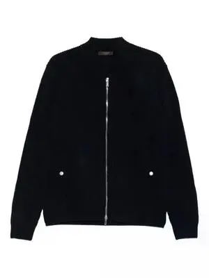 ZANONE Zip-up Knitted Jacket