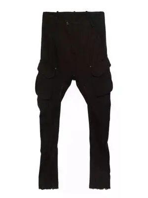 Masnada Black Wash Pants For Men