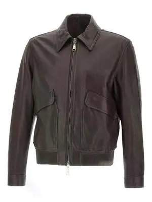 Tagliatore Godwin Leather Jacket