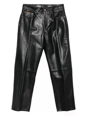 Calvin Klein Black Wash Pants For Men
