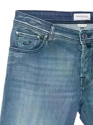 Jacob Cohen Buttoned Jeans - Blue