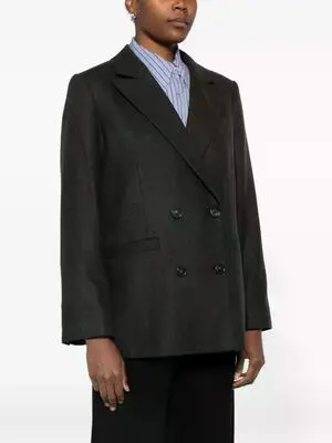 A.p.c. Double-breasted Wool Blazer