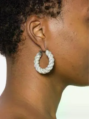 Eddie Borgo Rope Hoop Earrings