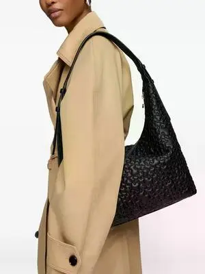TOUS Embossed Zipped Shoulder Bag
