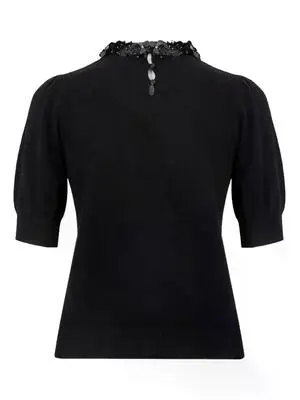 Ulla Johnson Liv Embroidered Knit Top