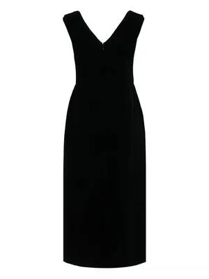 Prada Embroidered Velvet Dress
