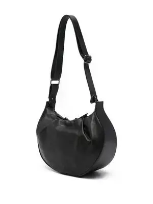 REPTILE'S HOUSE Gathered Shoulder Bag - Black