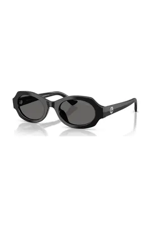Giorgio Armani Irregular Sunglasses - Black