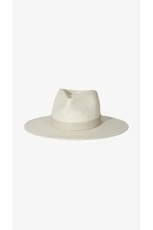 Janessa Leoné Zoe Straw Fedora - Silver