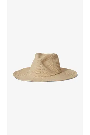 Janessa Leoné Sacha Straw Fedora Hat - Natural