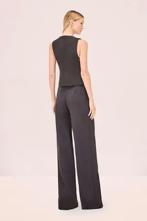 Alexis Jude Wide Leg Trousers - Black